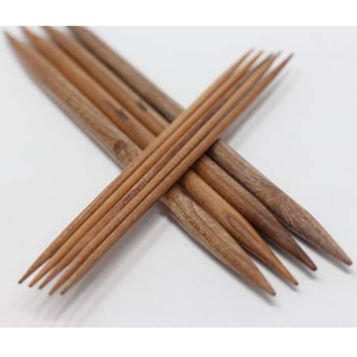 Wood Double Pointed Needles 5" - Dream Weaver Yarns LLC