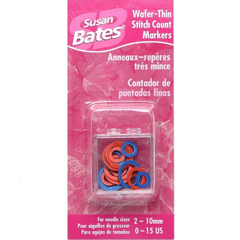 Susan Bates Wafer Thin Stitch Markers at Dream Weaver Yarns LLC