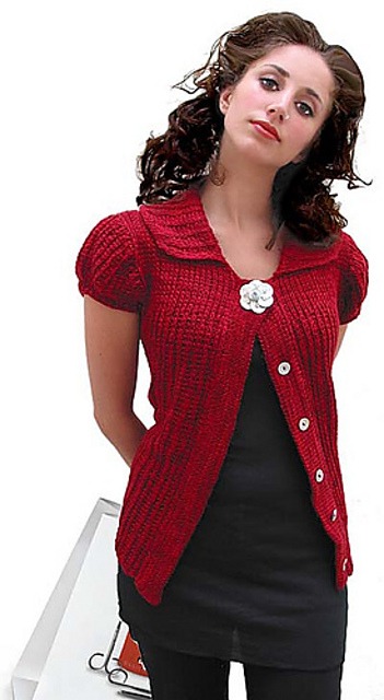 Stitch Diva Trapeze Jacket Pattern at Dream Weaver Yarns LLC