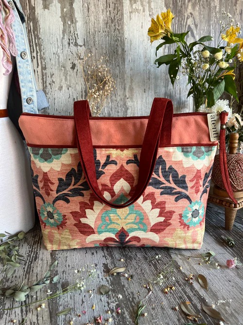 Atenti Satchel - Santa Monica at Dream Weaver Yarns LLC
