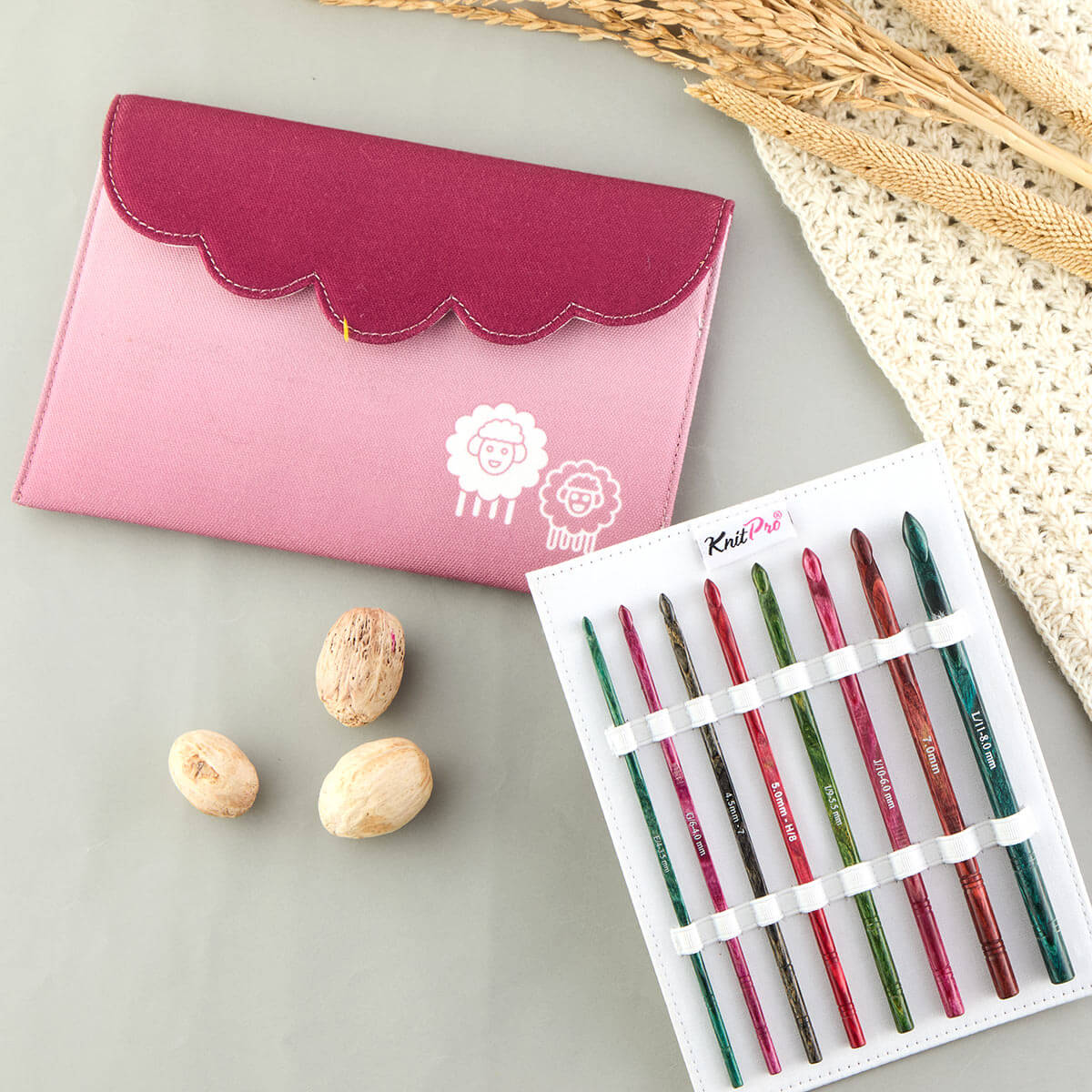 KnitPro Dreamz Deluxe Single-Ended Crochet Hook Set at Dream Weaver ...