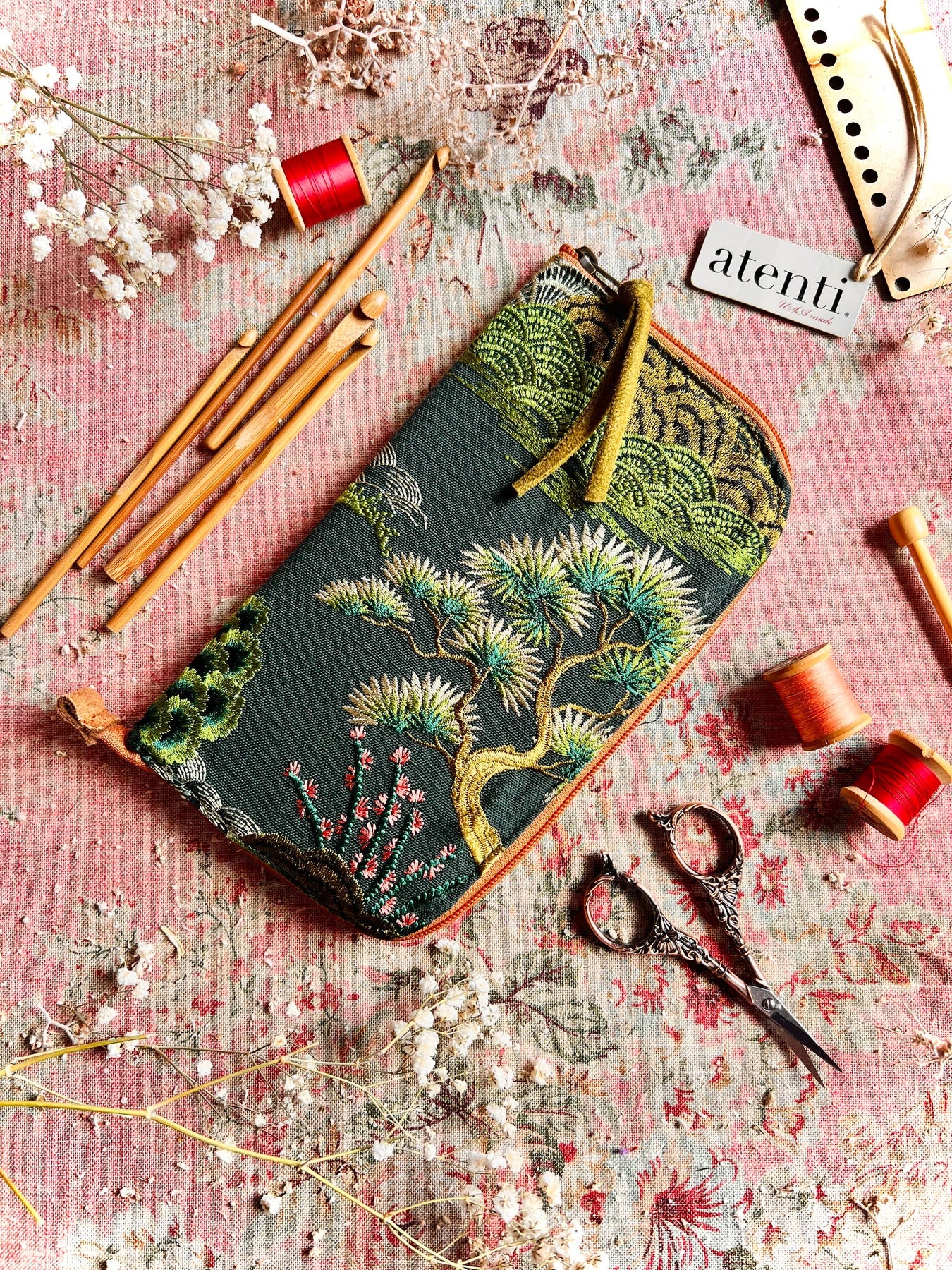 Atenti Needles and Tools Case - Zen at Dream Weaver Yarns LLC